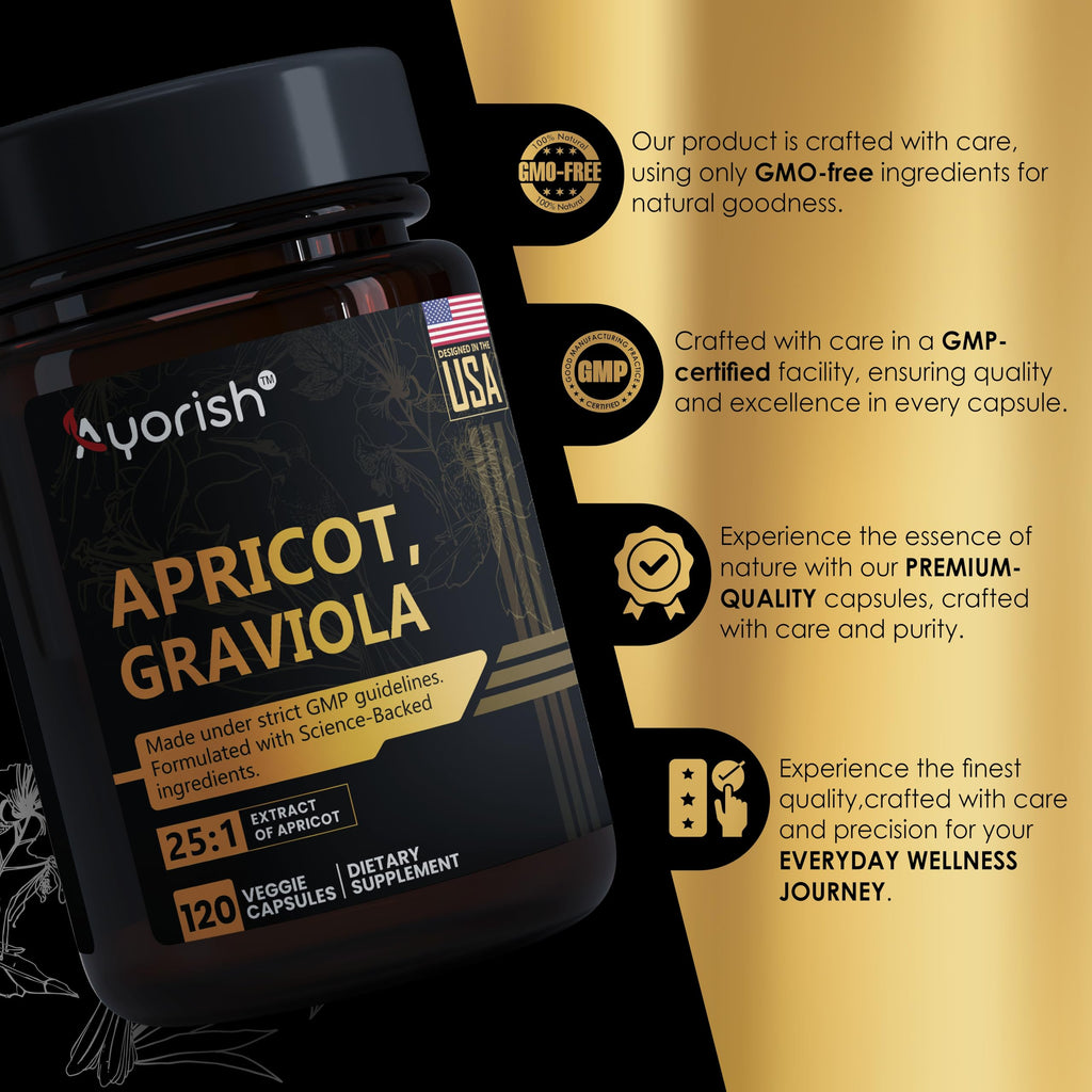Holistic health with Apricot herbal capsules