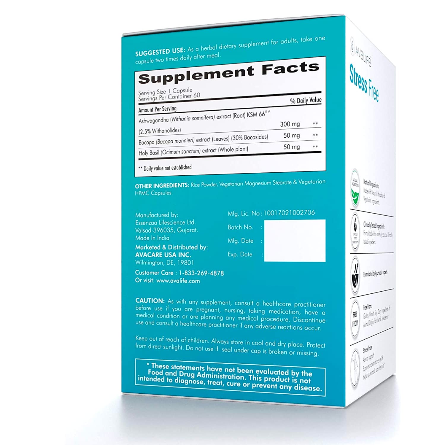 Holistic health with Ashwagandha capsules