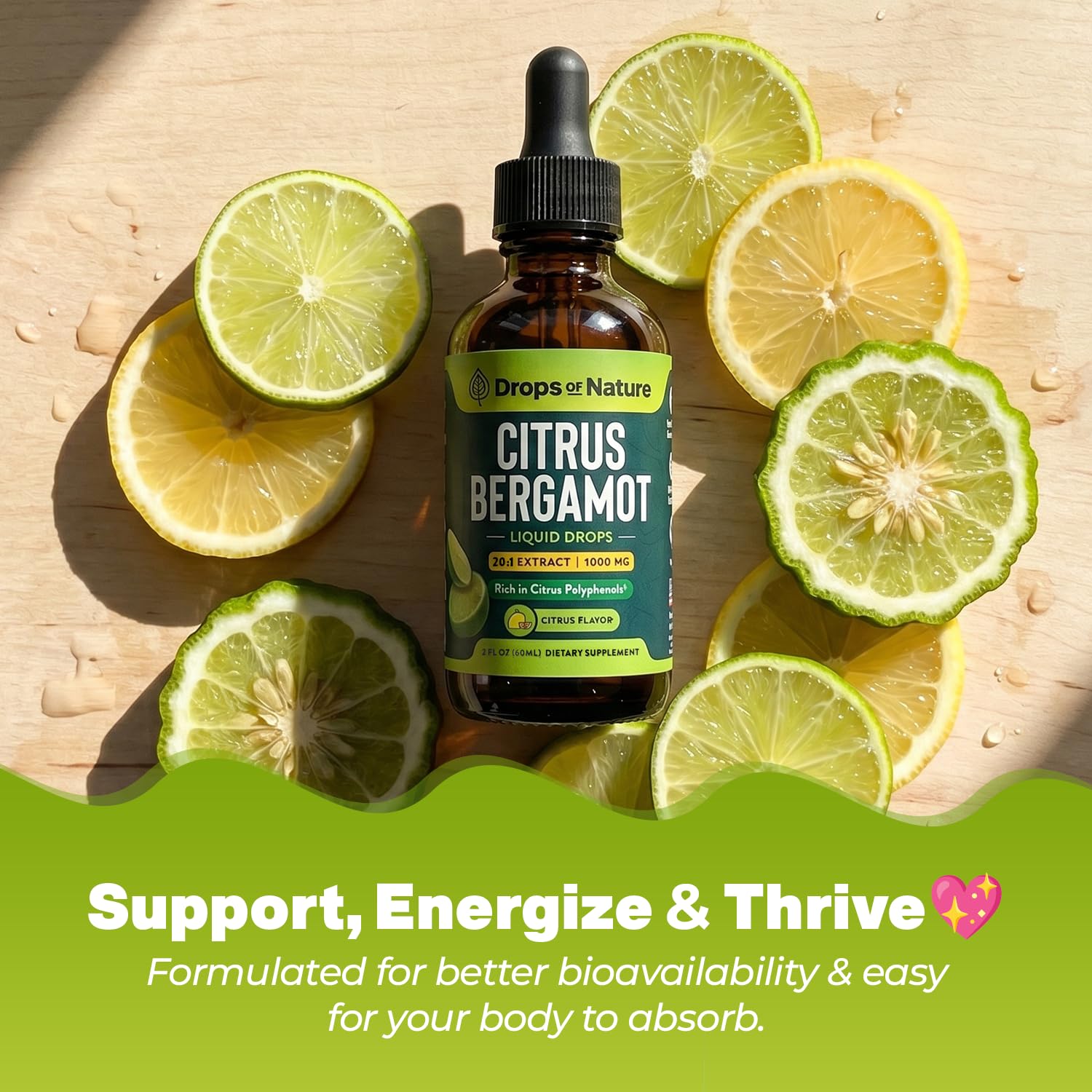 Holistic health with bergamot