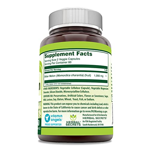 Holistic health with Bitter Melon supplements