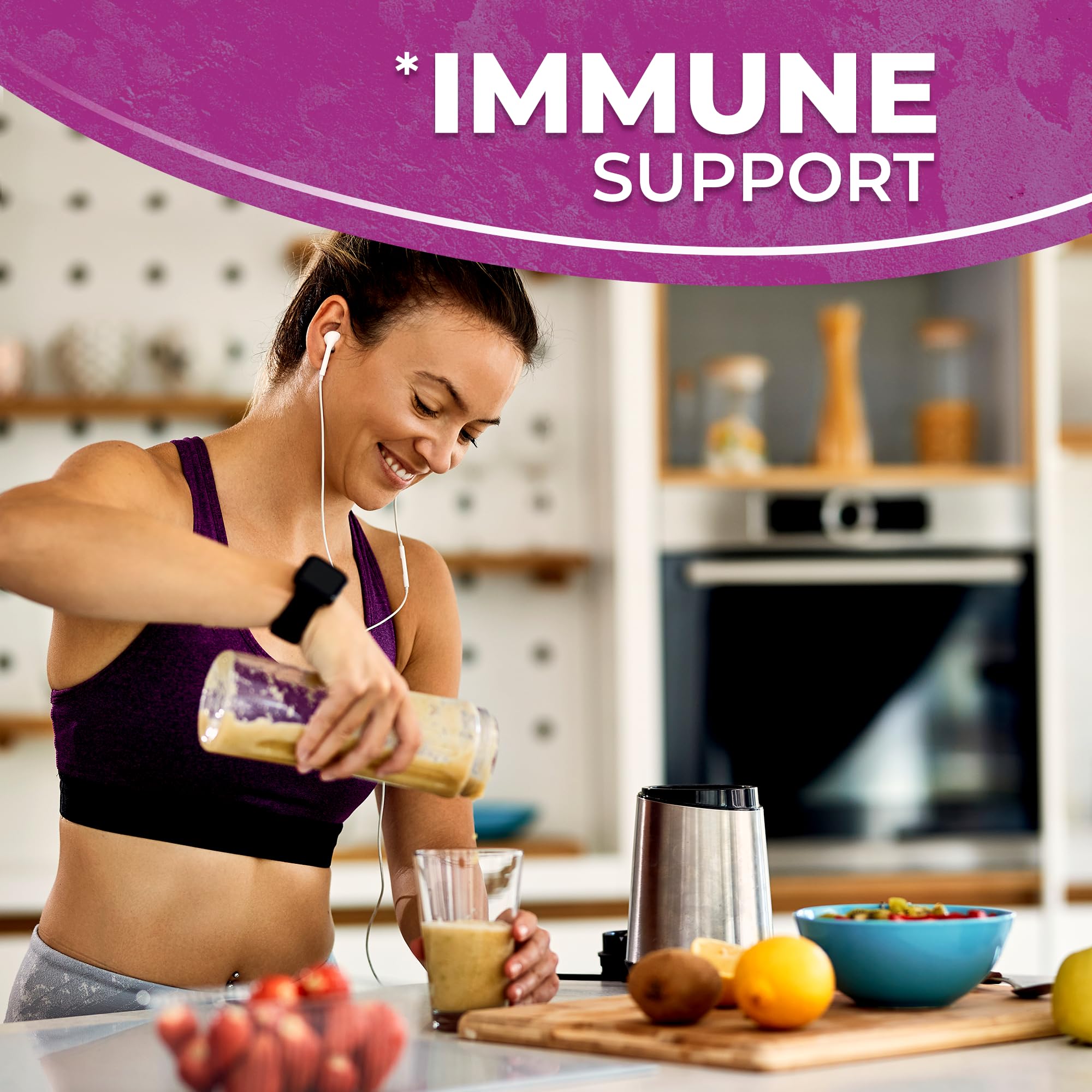 Holistic health with blended supplements