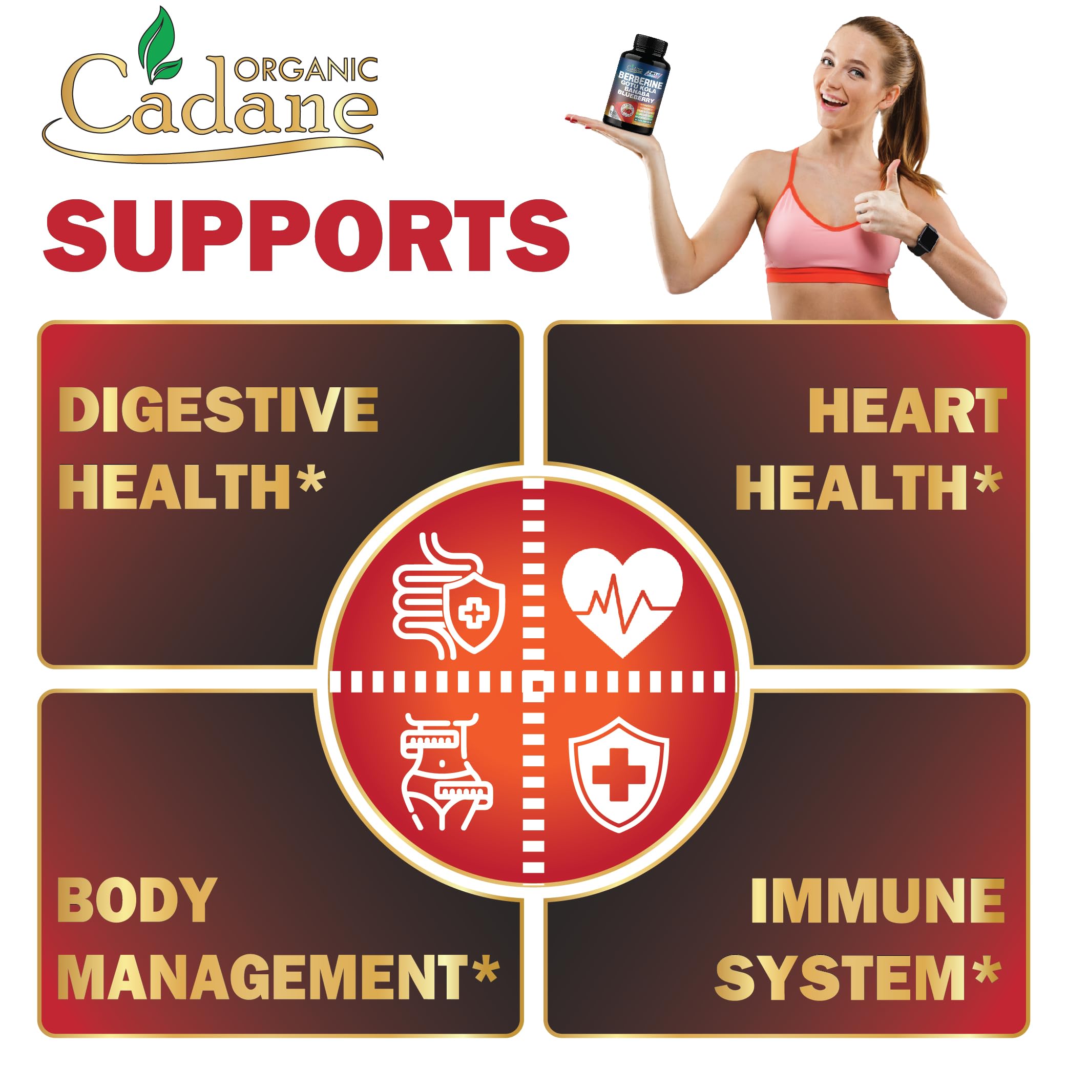 Holistic health with blended supplements