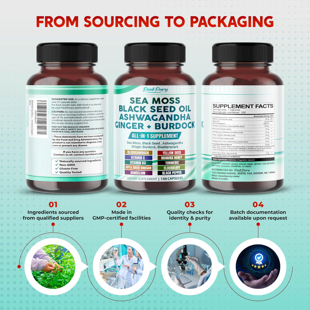 holistic health with blended vitamin & mineral supplements
