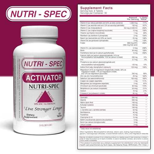 Holistic health with blended vitamin supplements