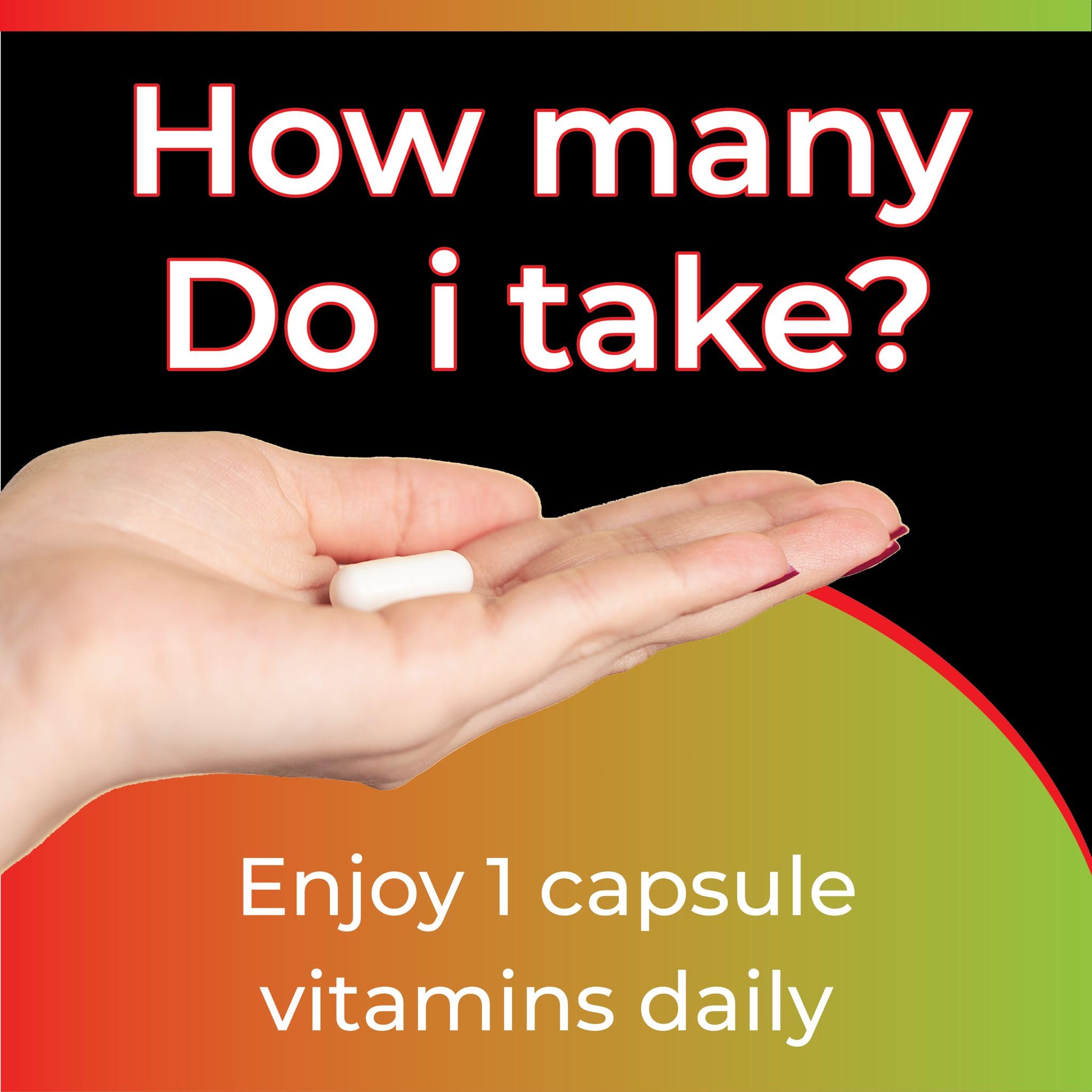 Holistic health with blended vitamins