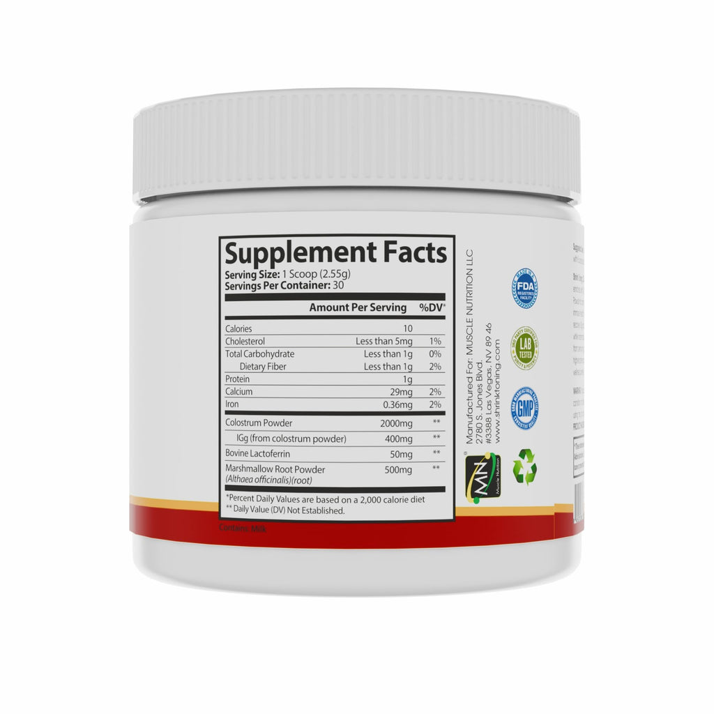 holistic health with colostrum supplements