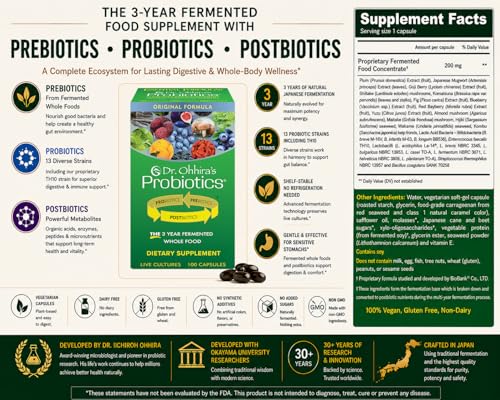 Holistic health with Dr. Ohhira’s acidophilus