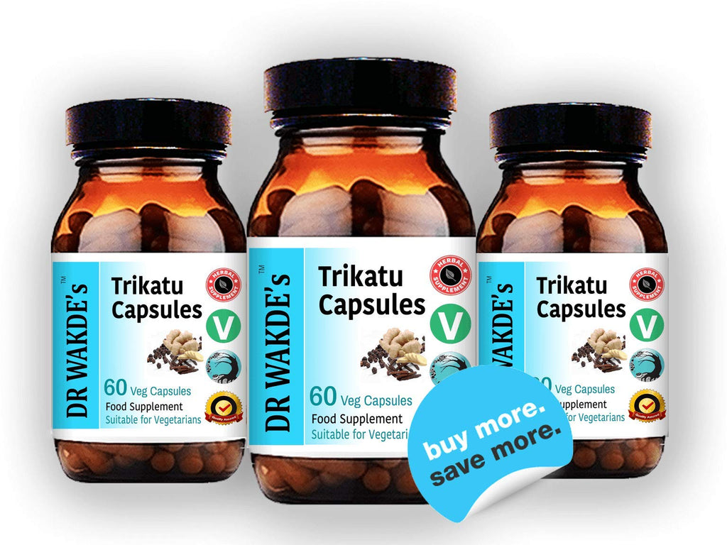 Holistic health with DR WAKDE's Trikatu