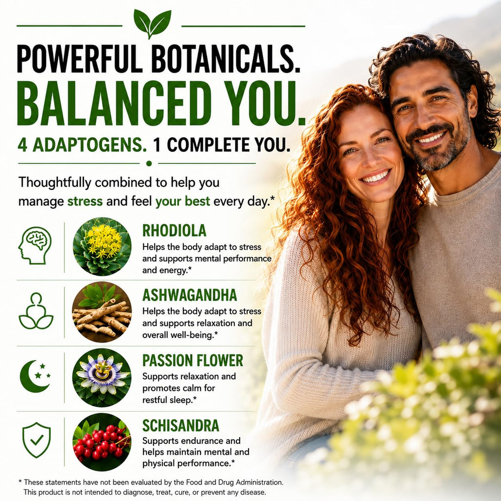 Holistic health with herbal ingredients