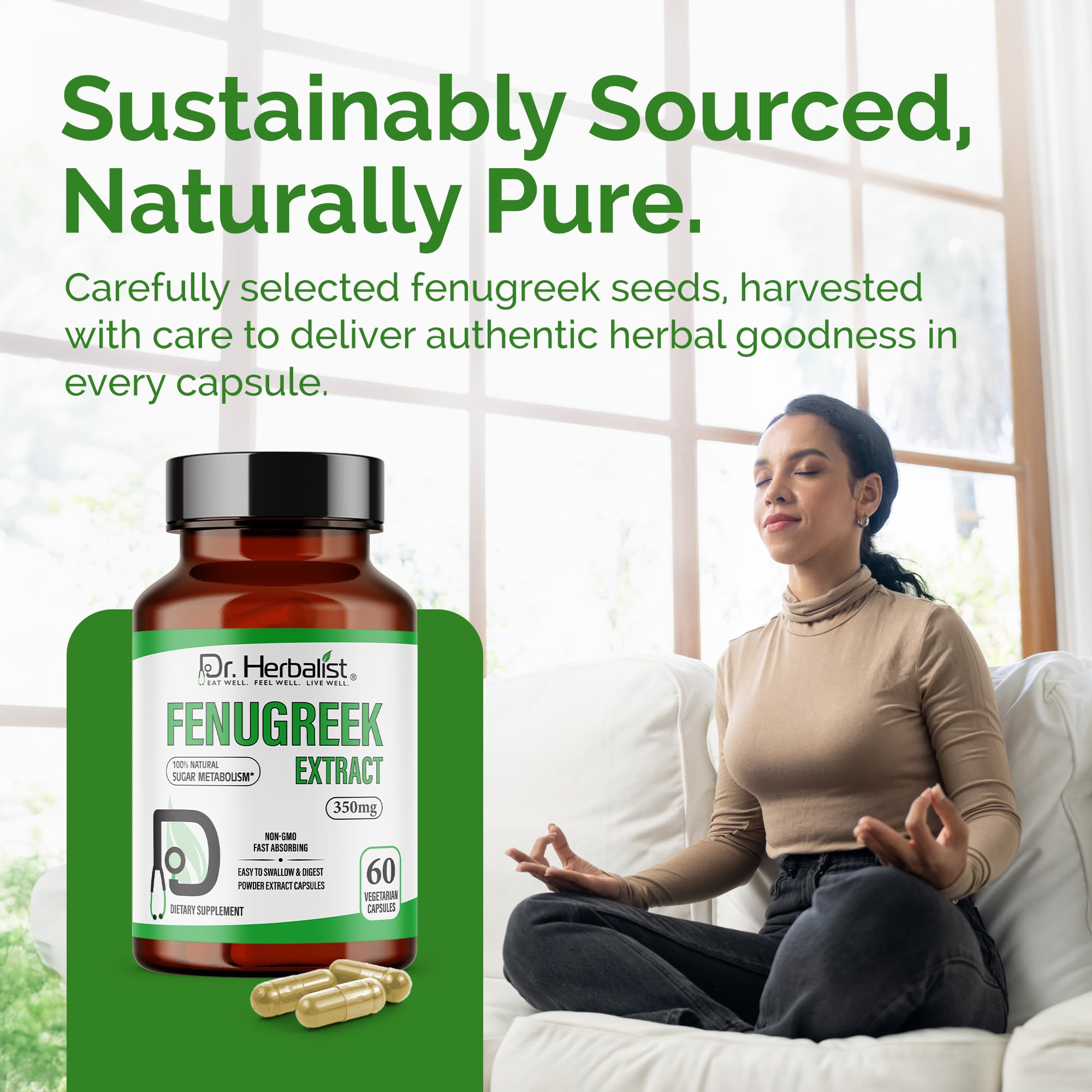 Holistic health with herbal supplements