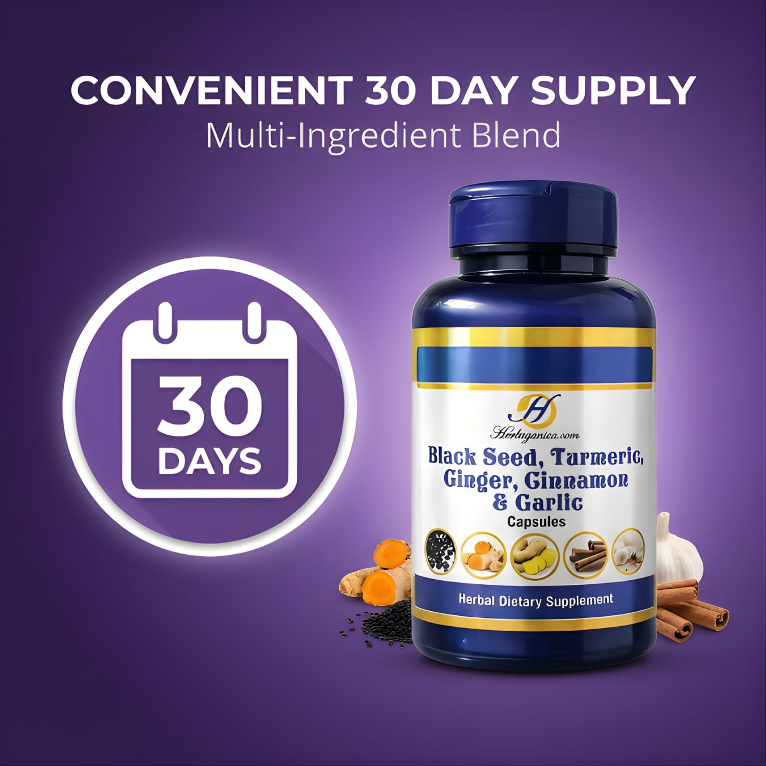 holistic health with HERBOGANIC capsules