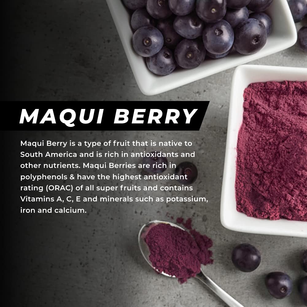 Holistic health with Maqui Berry extract