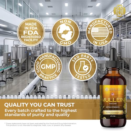 Holistic health with mullein extract