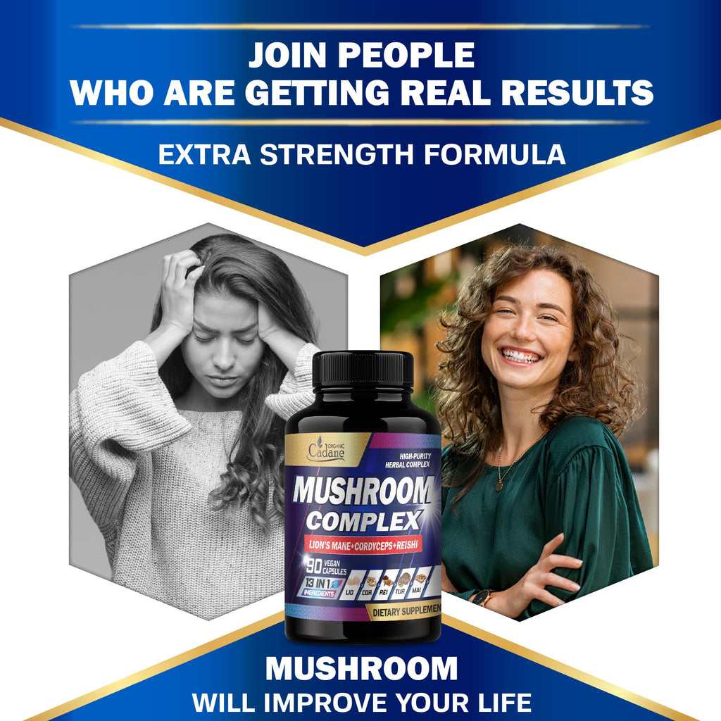 Holistic health with mushroom complex