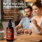 Holistic health with mushroom extracts