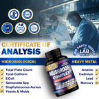 Holistic health with mushroom supplements