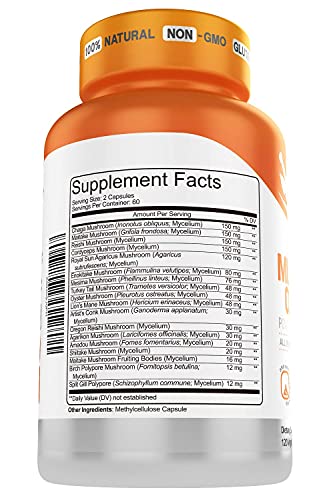 Holistic health with mushroom supplements