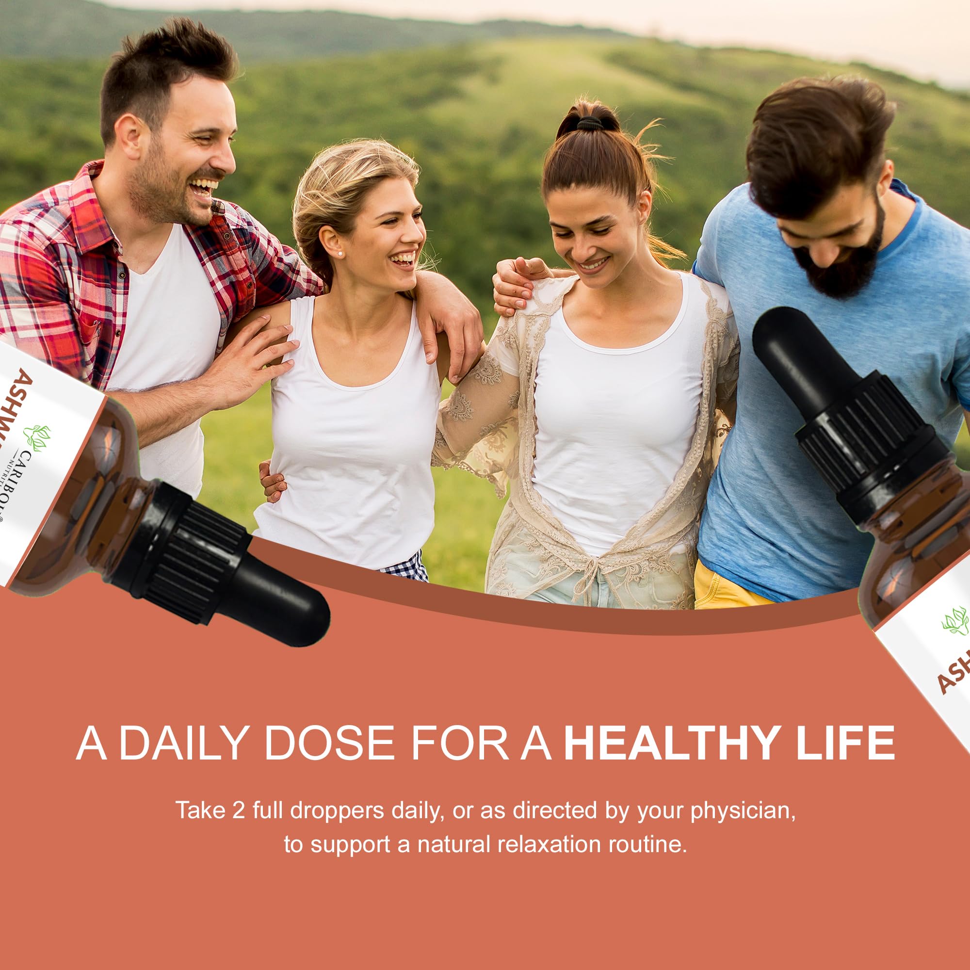 Holistic health with organic drops