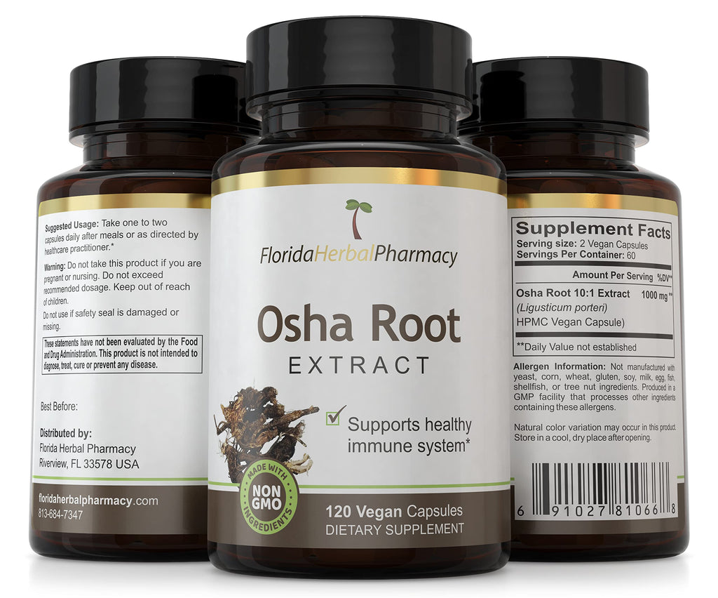 holistic health with OSHA root extract