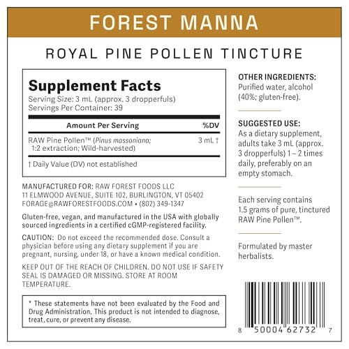 holistic health with pine pollen