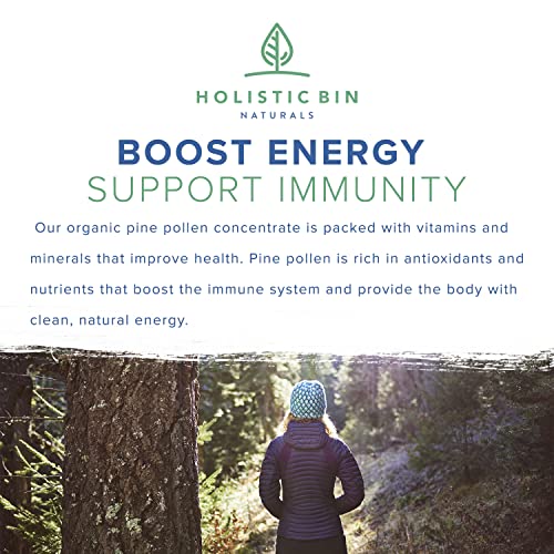 holistic health with pine pollen