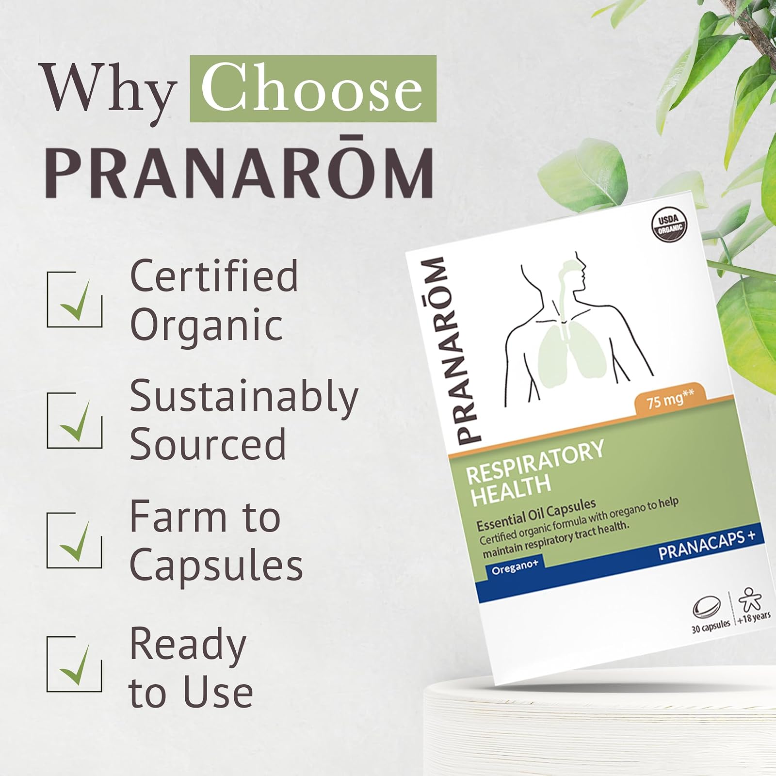 Holistic health with Pranarom oregano