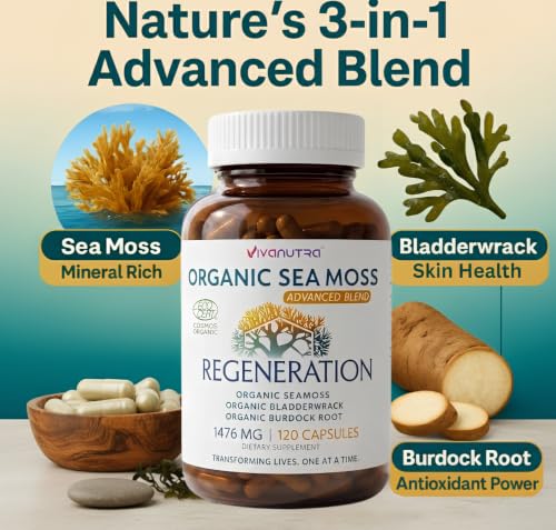Holistic health with sea moss blend