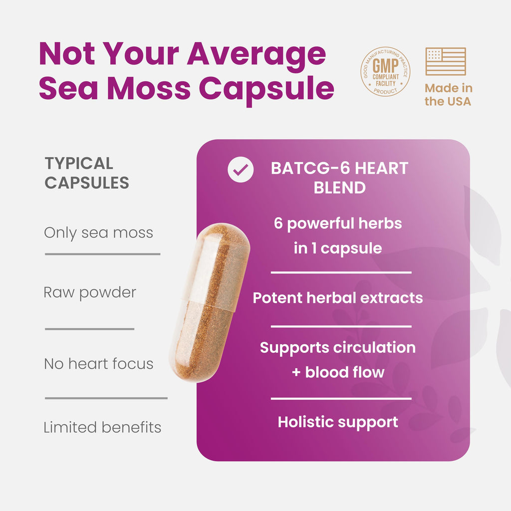 Holistic health with sea moss