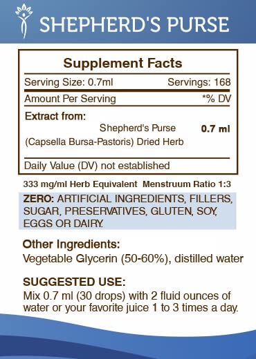holistic health with Shepherd's Purse