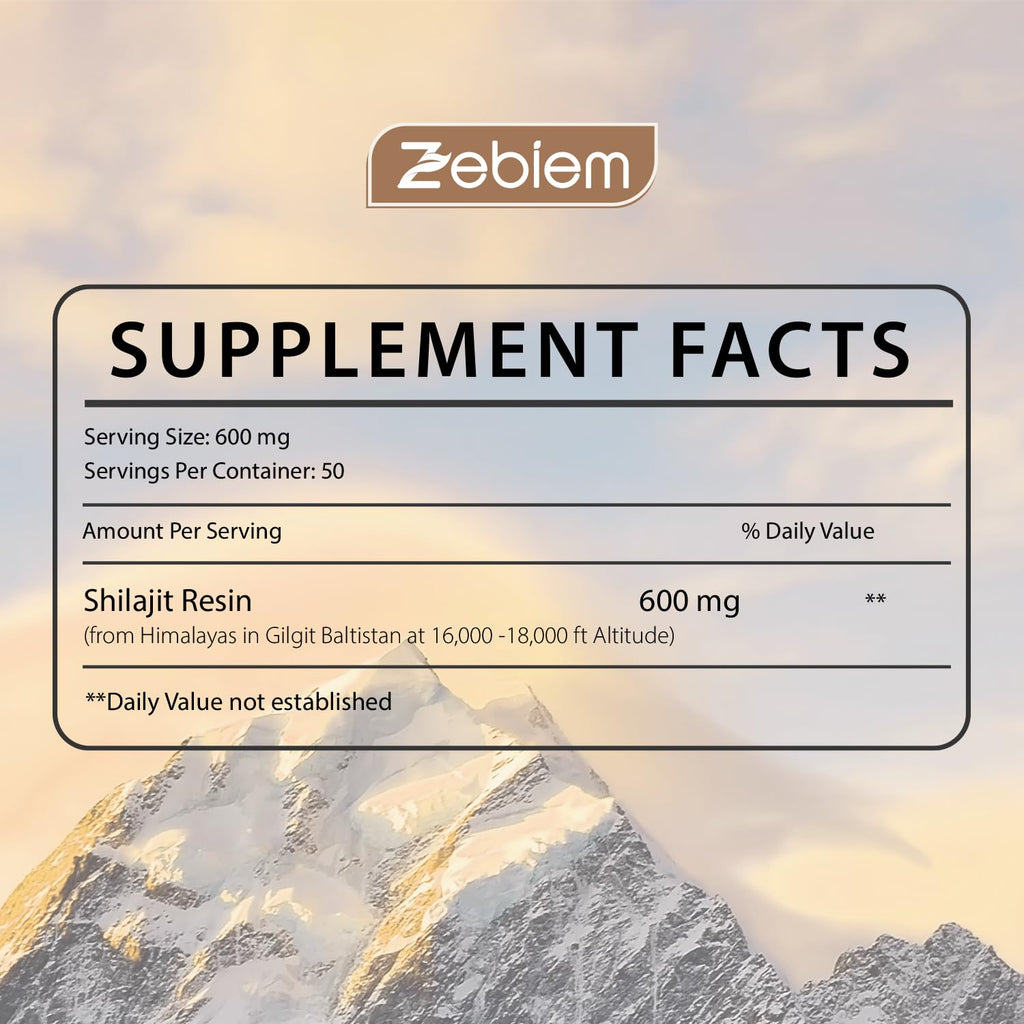 holistic health with Shilajit resin