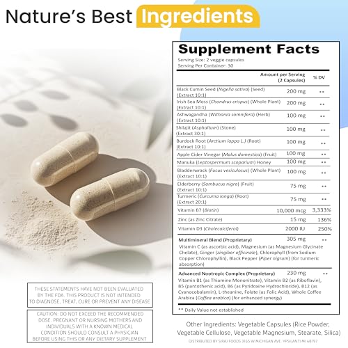 holistic health with Siraj vitamins