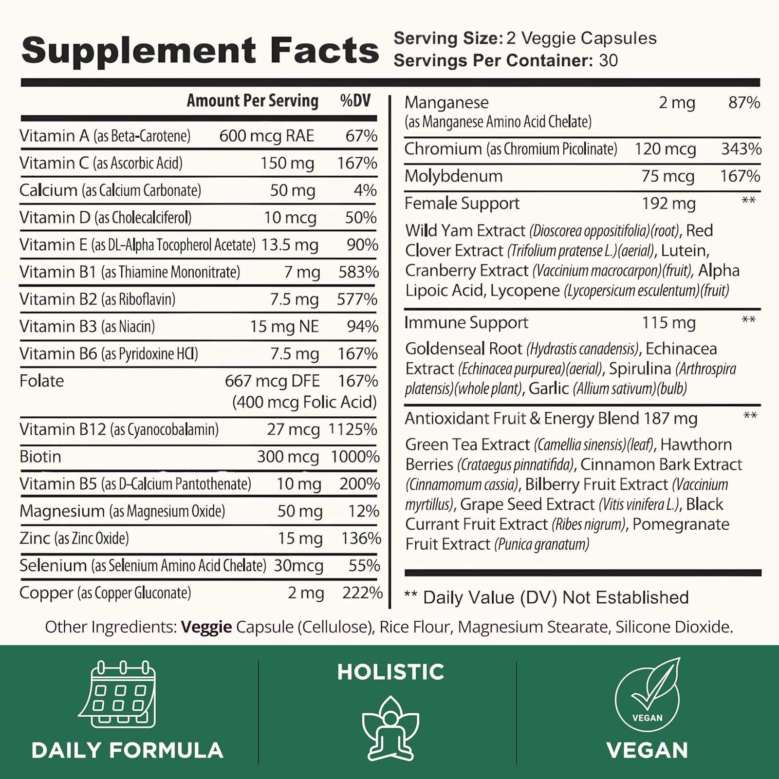 holistic health with TODICAMP vitamins