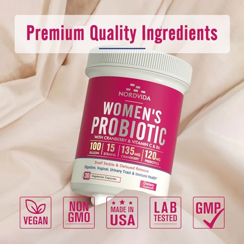 Holistic health with women's probiotics