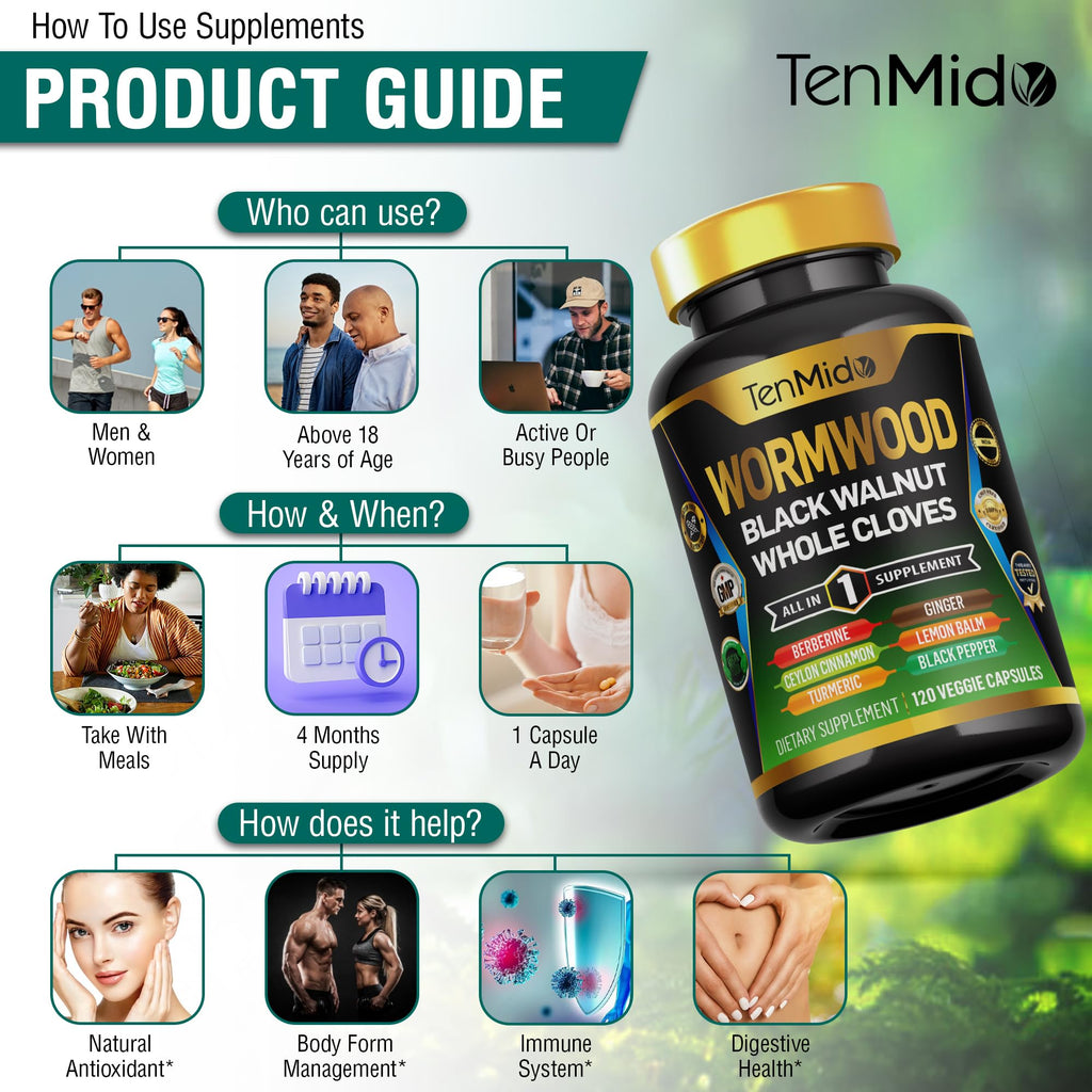 Holistic health with Wormwood extract