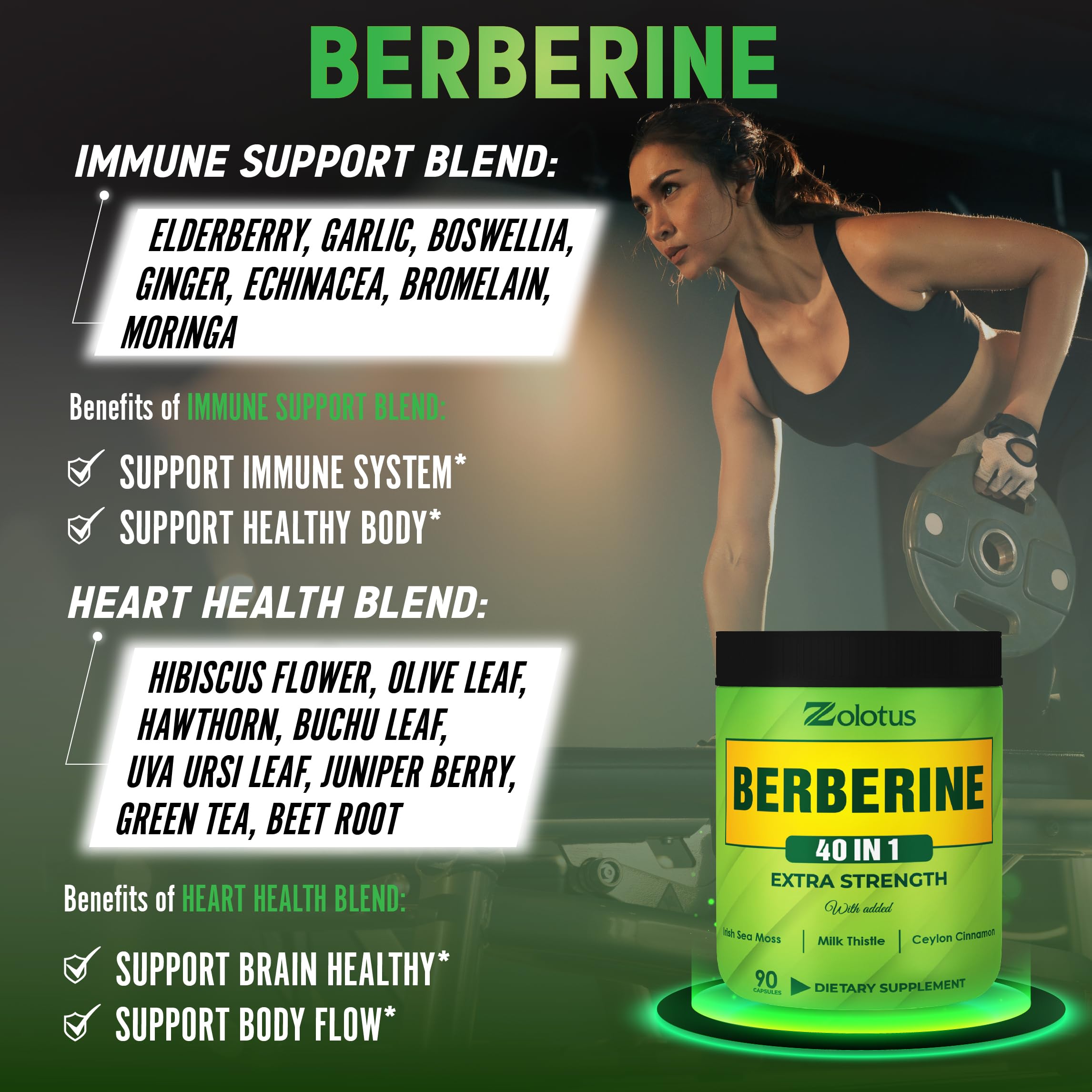 Holistic health with Zolotus berberine