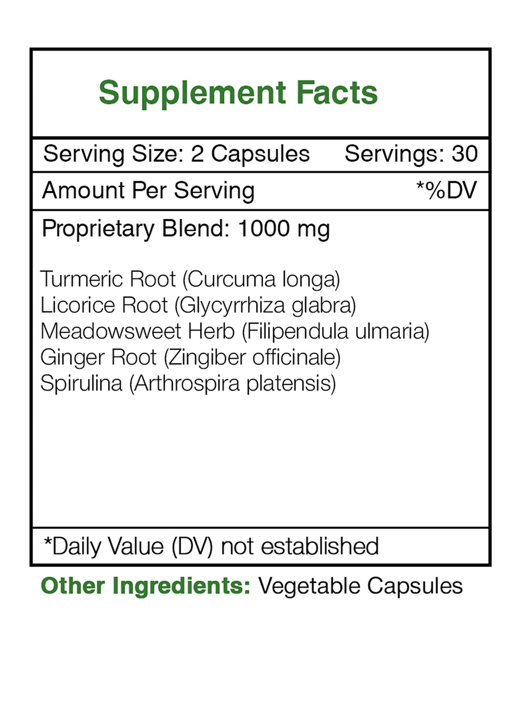 holistic herbal blend for digestion