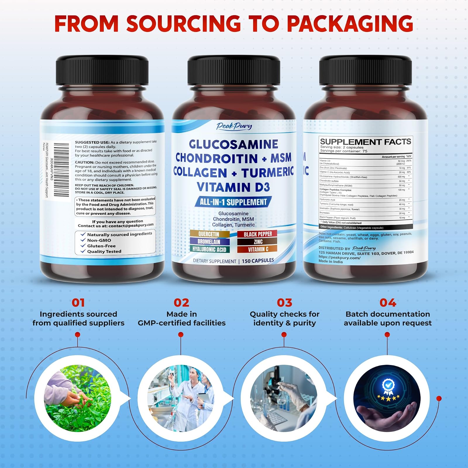 holistic joint support glucosamine