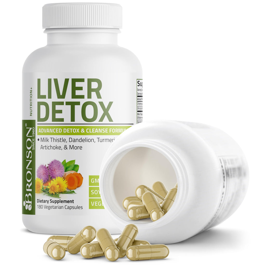 Holistic liver support with dandelion and turmeric