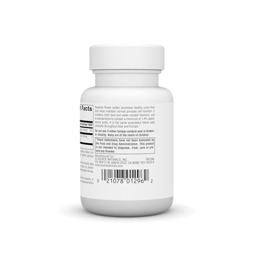 Holistic prostate support with pollen