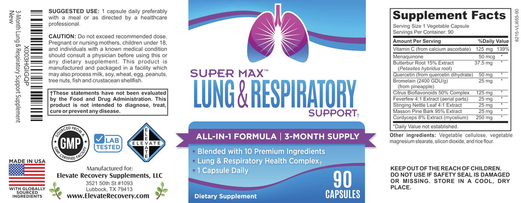 holistic respiratory support supplement
