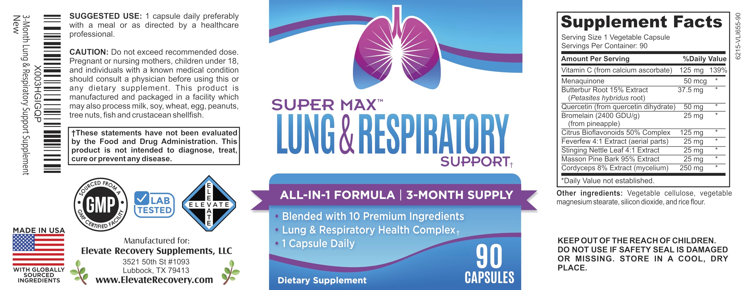 holistic respiratory support supplement