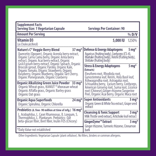 holistic wellness with blended nutrients