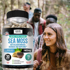 Holistic wellness with sea moss capsules