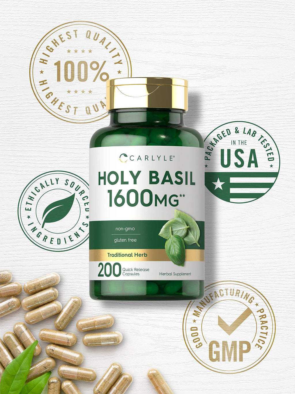 Holistic wellness with Tulsi extract