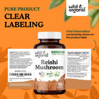 Holistic wellness with Wild & Organic Reishi