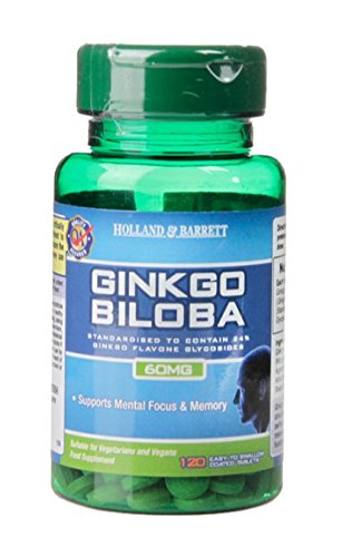 Holland & Barrett ginkgo biloba supplement for memory