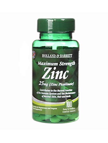 Holland & Barrett zinc supplement benefits