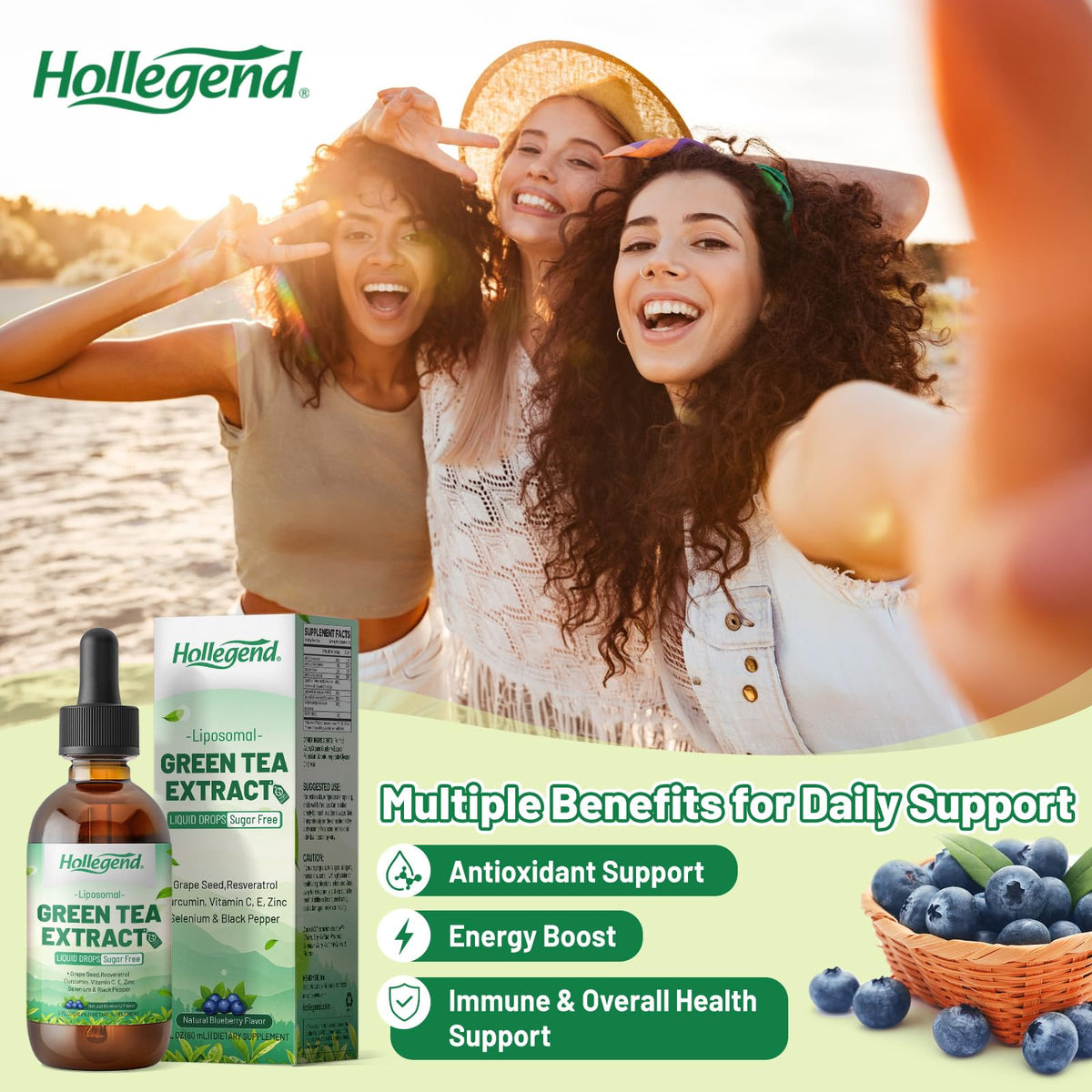 hollegend herbal green tea extract