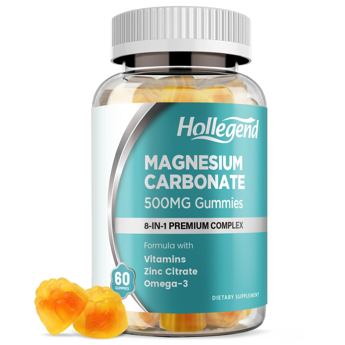 HOLLEGEND magnesium carbonate gummies for relaxation