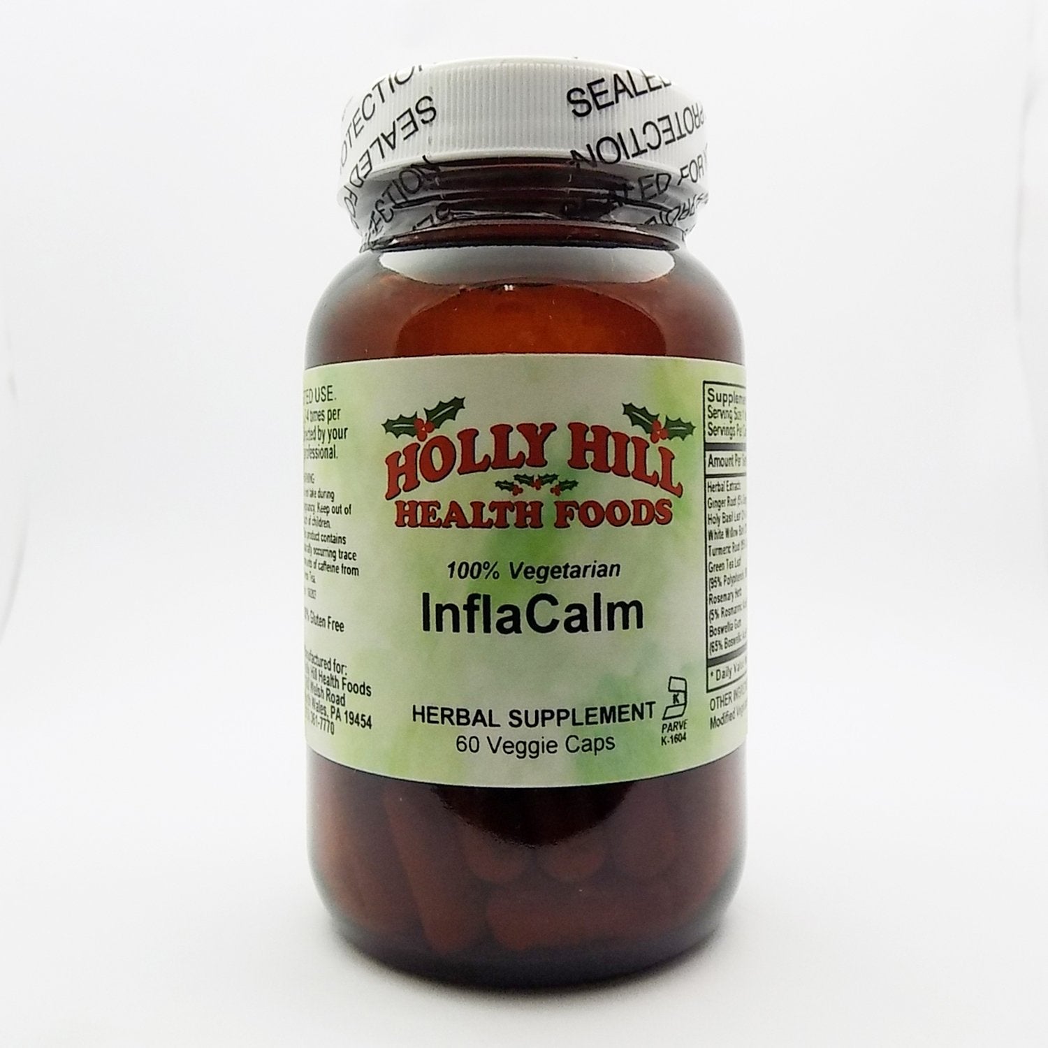 Holly Hill Inflacalm vegetarian capsules